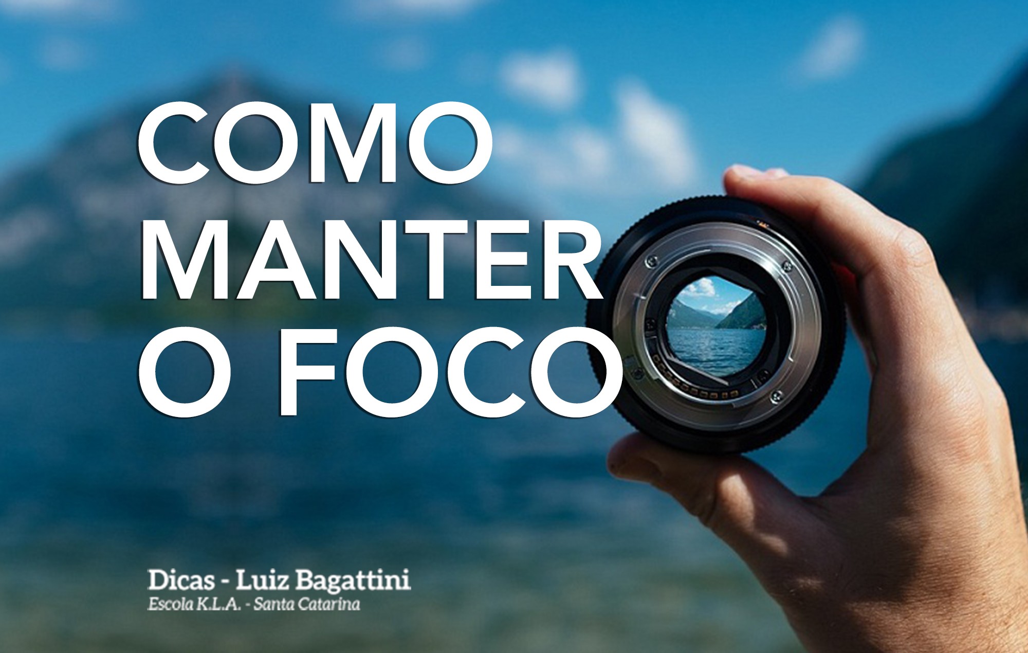 Como Faço para Manter o Foco? | Dicas - Luiz Bagattini